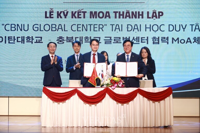충북대, 베트남 두이탄 대학 내 CBNU Global Center 1호 개소